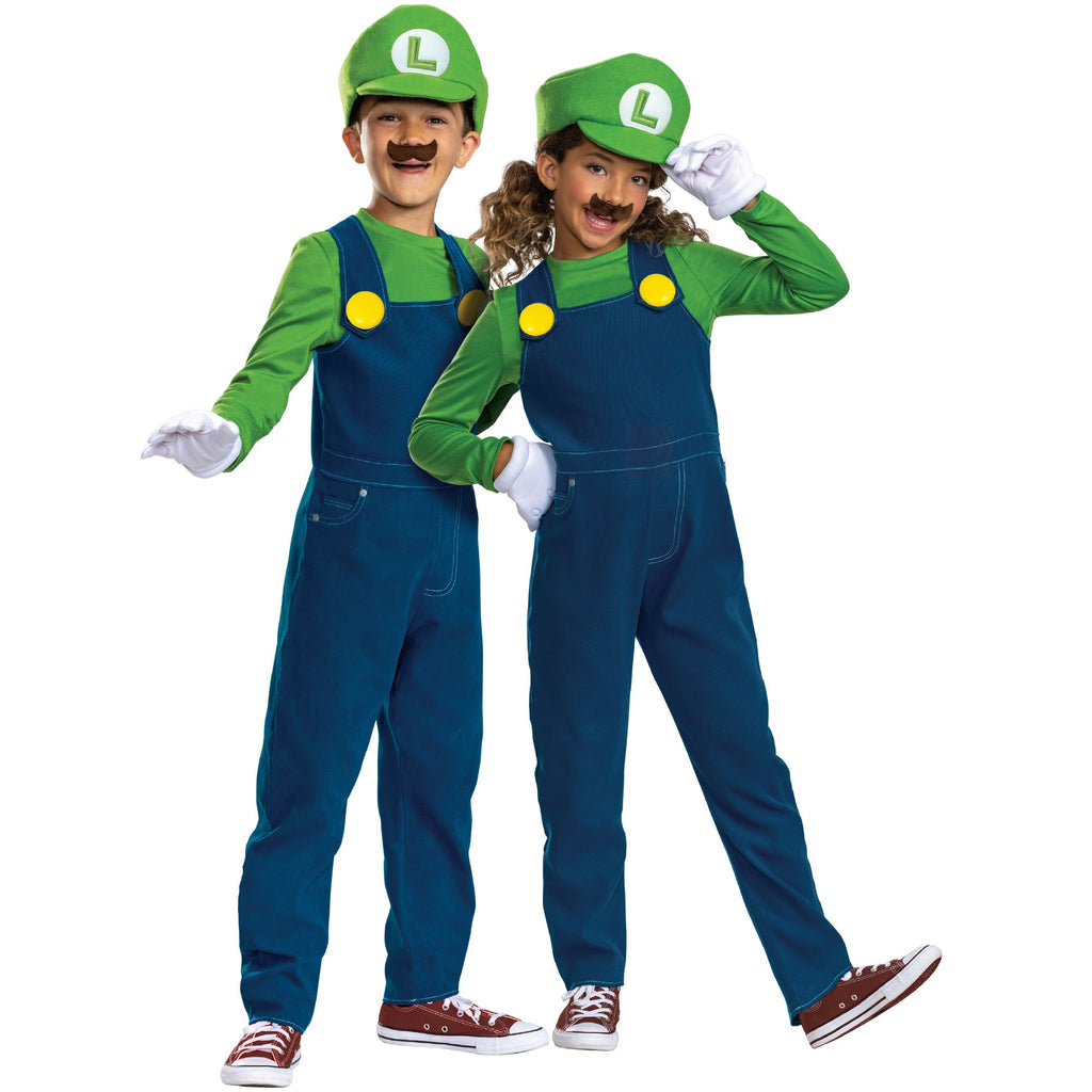 Child Super Mario Luigi Posh Costume | Party Centre, KSA 2026