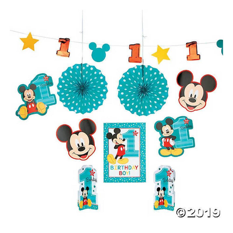 Mickey's Fun To Be One Room Decorating Kit | Mickey's Fun To Be One Party Supplies - Party ...