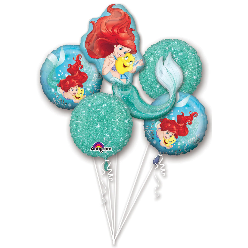 Ariel Dream Big Balloon Bouquet 5pcs | Party Centre, KSA 2026